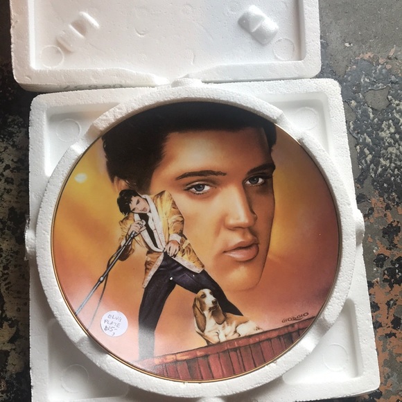 Wall Decor | Elvis Presley Plates | Poshmark